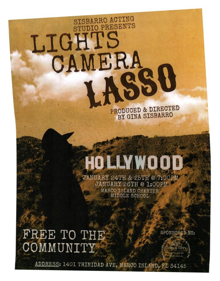 Lights, Camera, Lasso – Sisbarro Acting Studio
